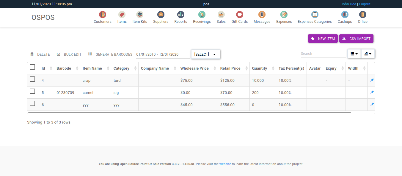 Module Title · Issue #2677 · opensourcepos/opensourcepos · GitHub