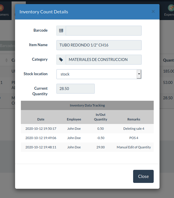 Serious inventory error when deleting a sale · Issue #2964 ...