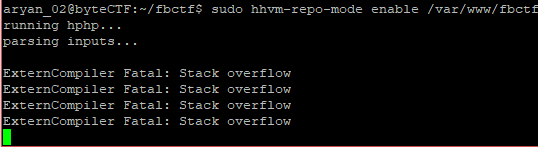 [Urgent] ExternCompiler Fatal: Stack Overflow error during quick_setup install prod · Issue #645 ...