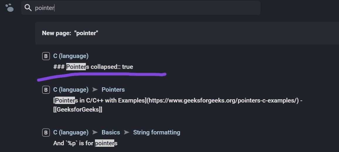 Block property `collapsed:: true` shows up in search · Issue #2431 · logseq/logseq · GitHub