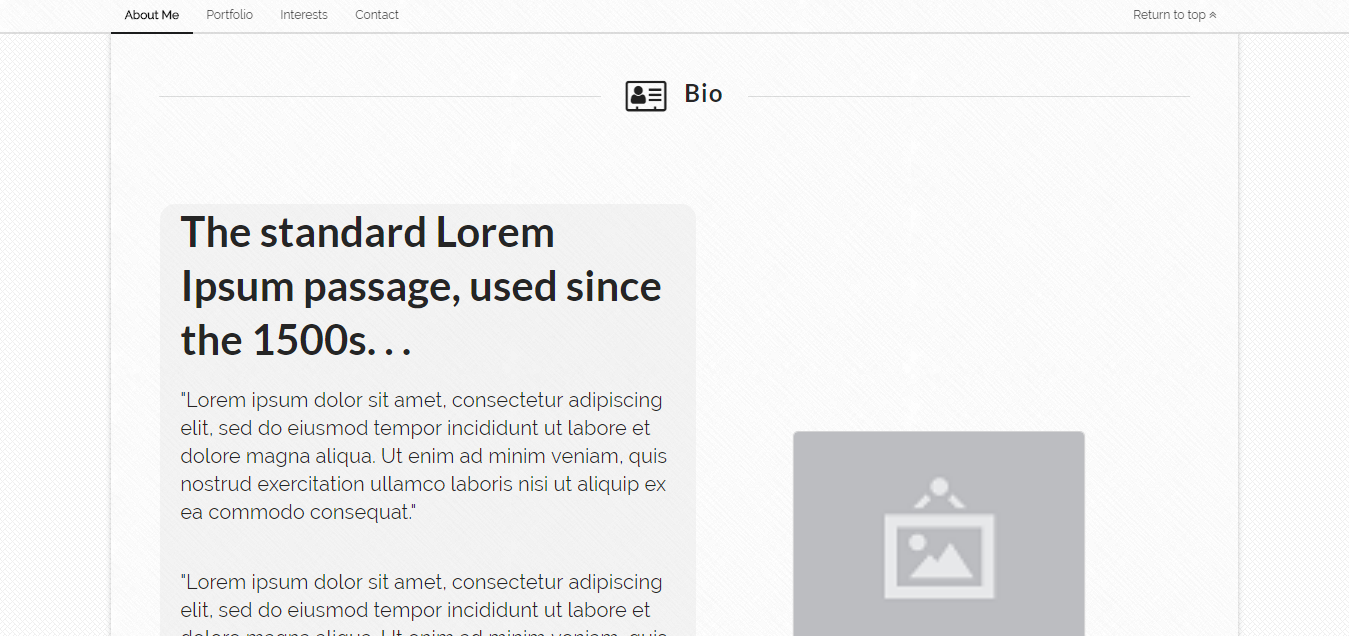 GitHub - andromeda-saint/Portfolio-Site-Template: Single Page App Portfolio Website Template ...