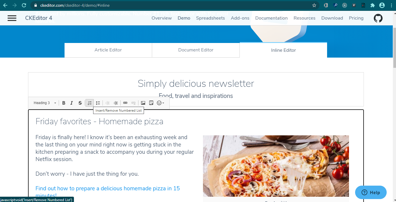 Tooltip Is Not Visible When Inline Editor Is Accessed Through Keyboard · Issue 4143 · Ckeditor