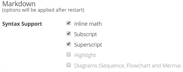 Locking down and locking up Typora's Markdown support · Issue #369 ...