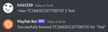 GitHub - fchb1239/PlayFab-Discord-Bot: A Discord bot that lets you ban ...