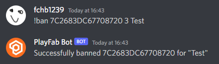 GitHub - fchb1239/PlayFab-Discord-Bot: A Discord bot that lets you ban people on PlayFab