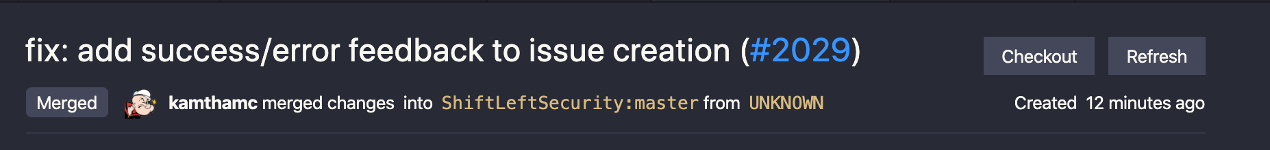 Branch name is UNKNOWN after merging PR and deleting branch · Issue #1838 · microsoft/vscode ...
