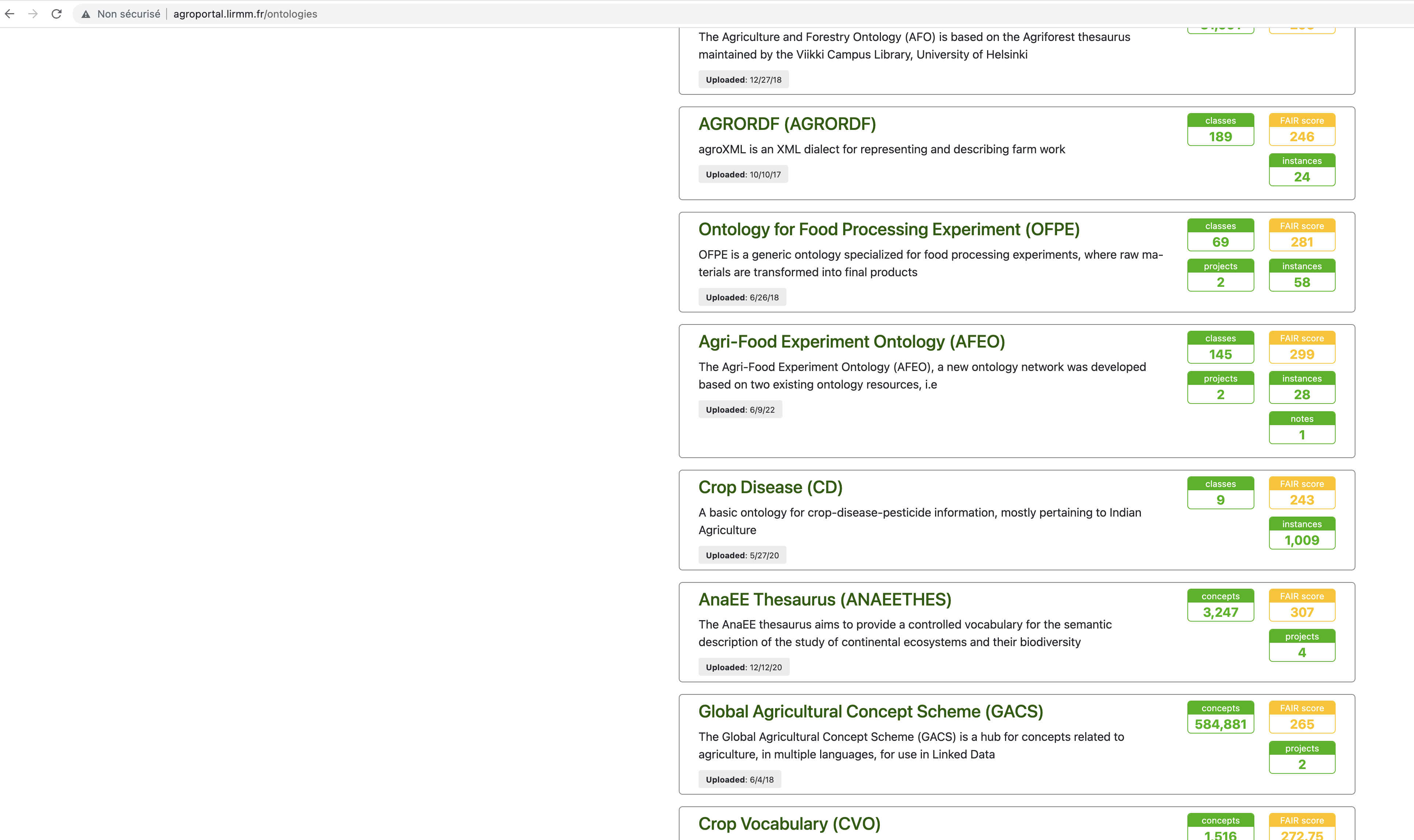 Browse page: Fix the facet menu when scrolling the onto list · Issue ...