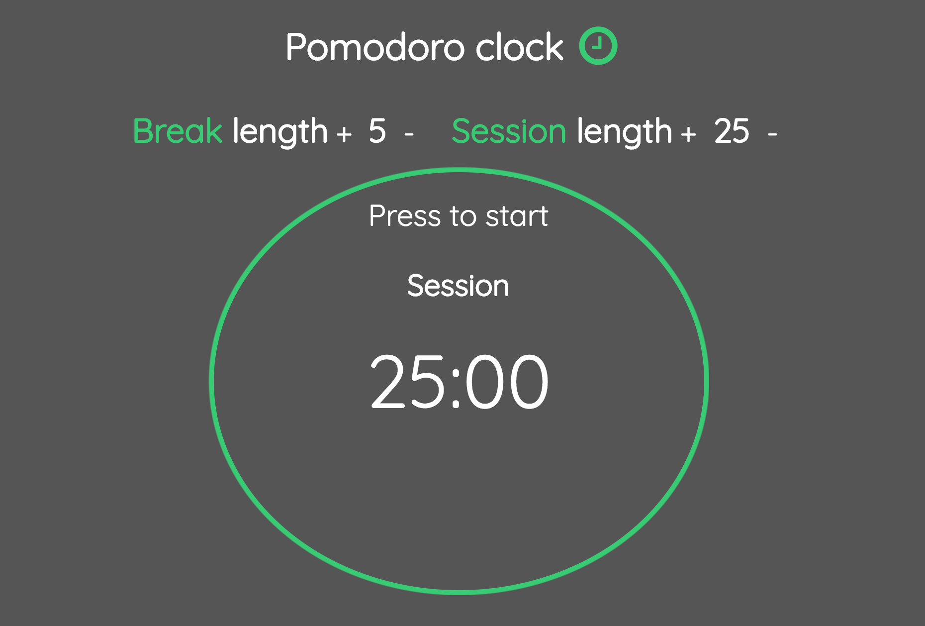 GitHub - kevinlo123/Pomodoro-clock: A pomodoro clock built with JS