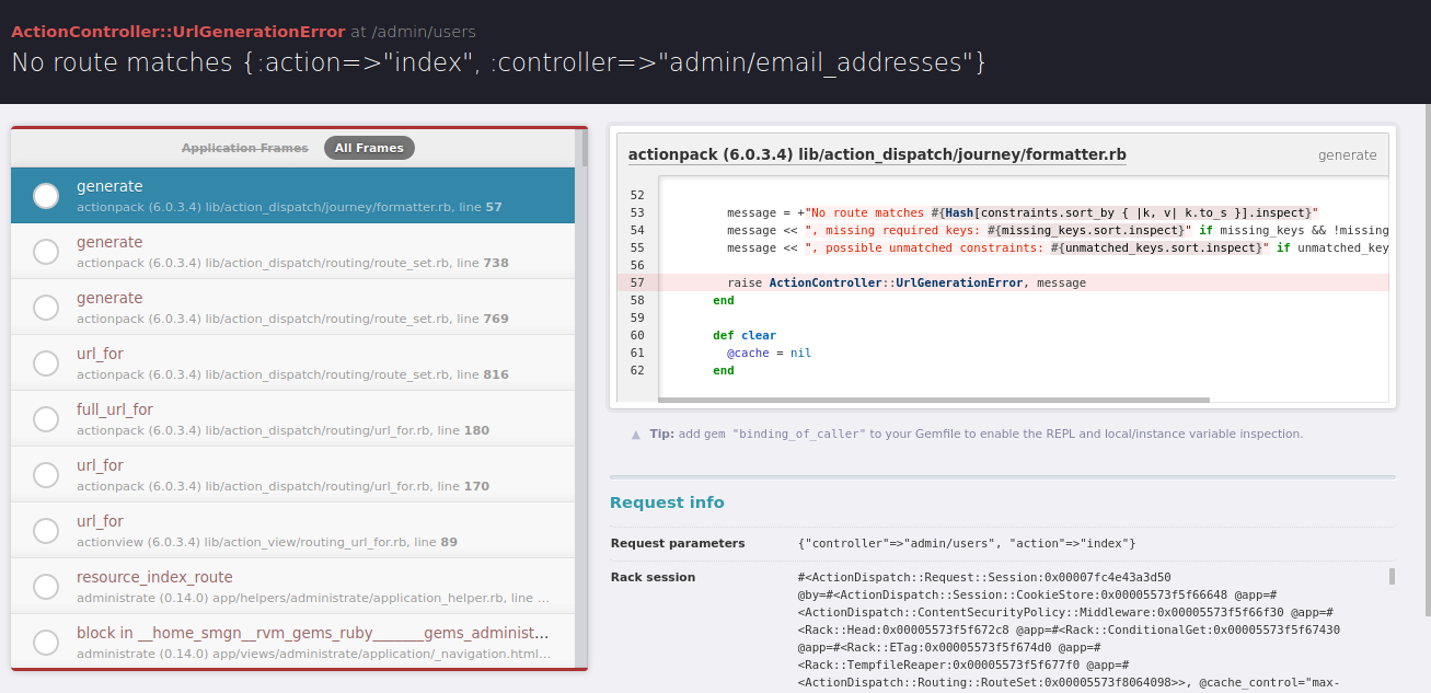 Nested resources in admin namespace throwing errors · Issue #899 · thoughtbot/administrate · GitHub