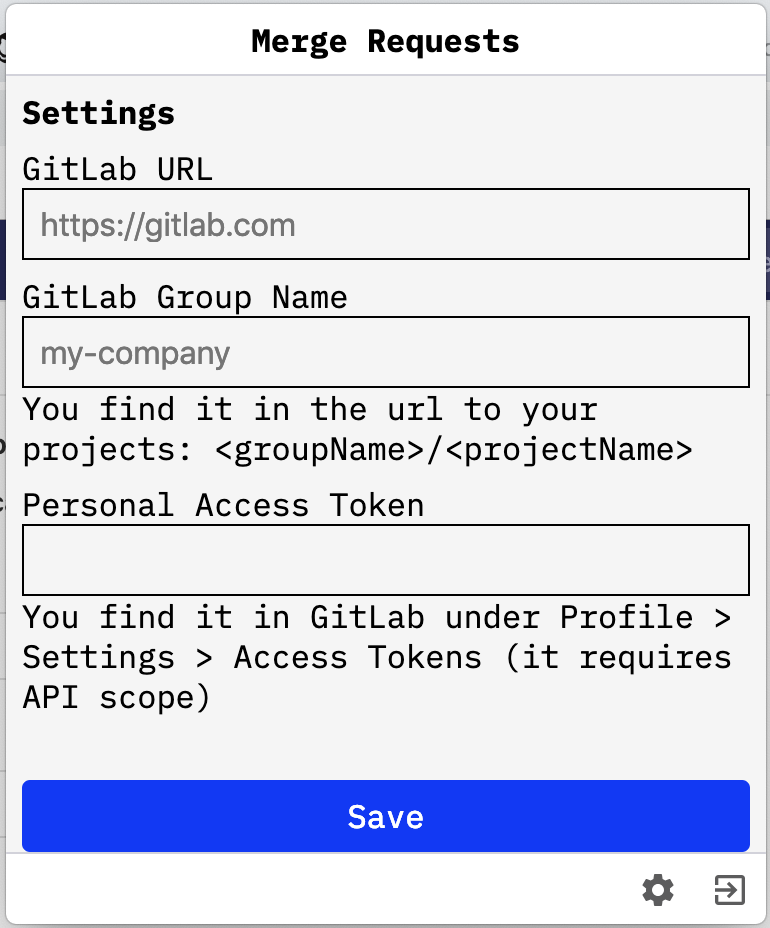Fine Tune Styling Of The Settings Page · Issue 17 · Codecentricmerge Request Notifier · Github