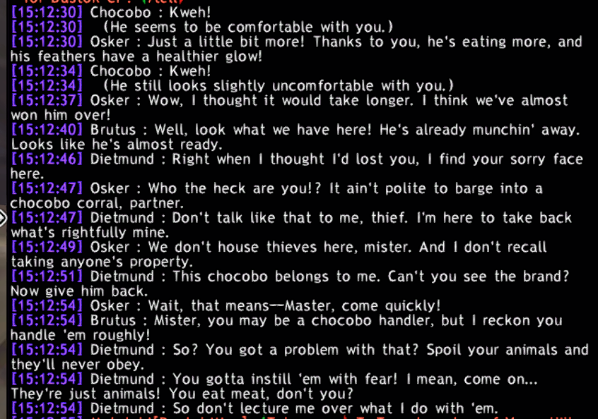 🐛 Chocobo's Wounds consuming Gausbit Grass on first two trades · Issue #2296 · AirSkyBoat ...