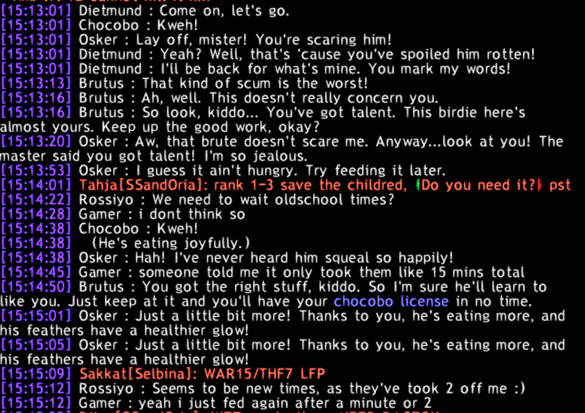 🐛 Chocobo's Wounds consuming Gausbit Grass on first two trades · Issue #2296 · AirSkyBoat ...