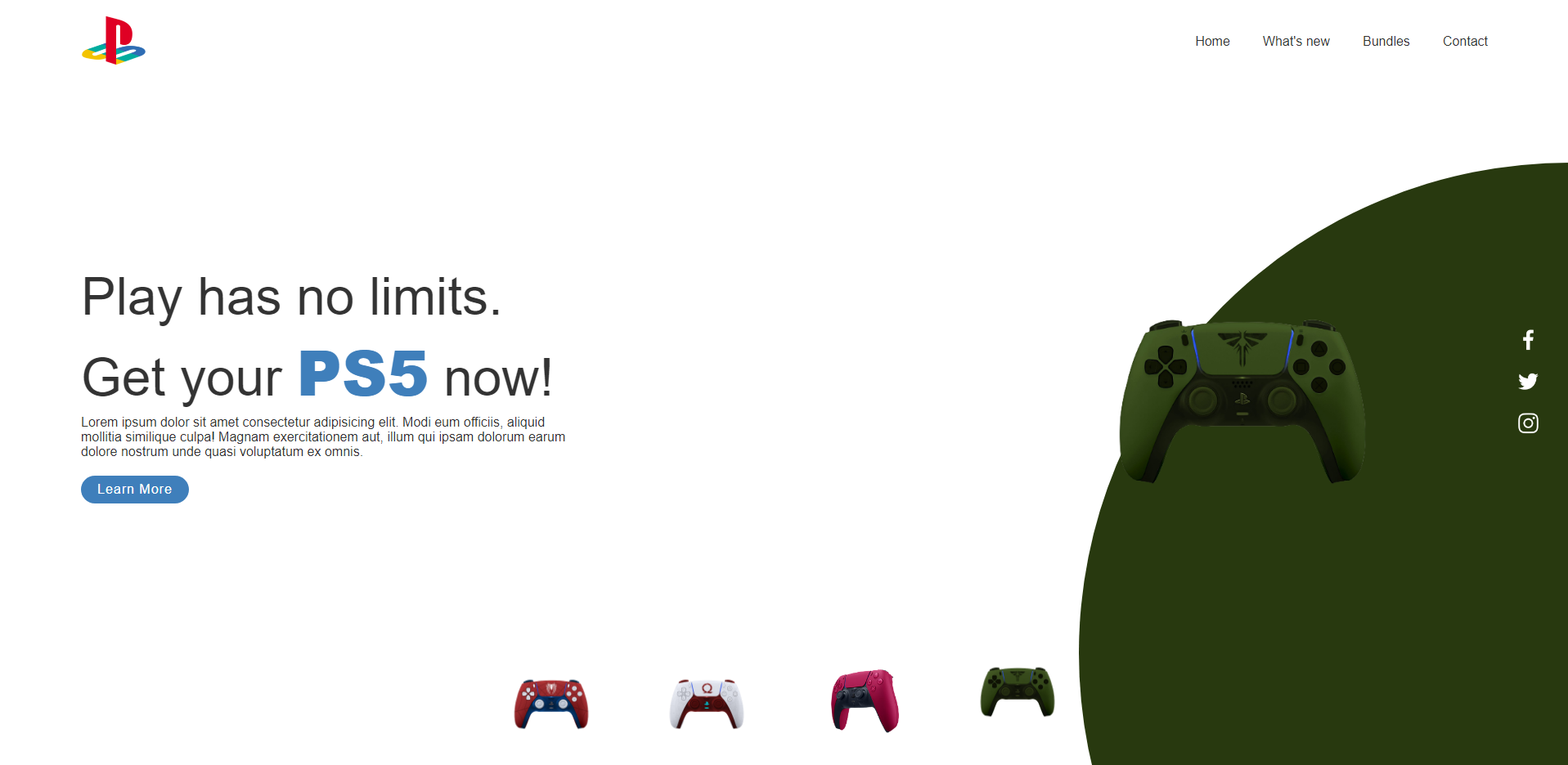 GitHub - sdharawatnet/ps5_landing_page: PS5 experimental landing page