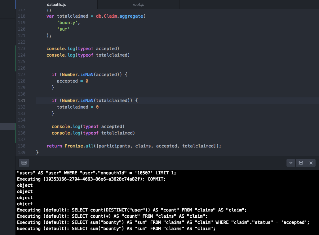 Stats show 'NaN' if the figure is zero · Issue #108 · coding-blocks ...