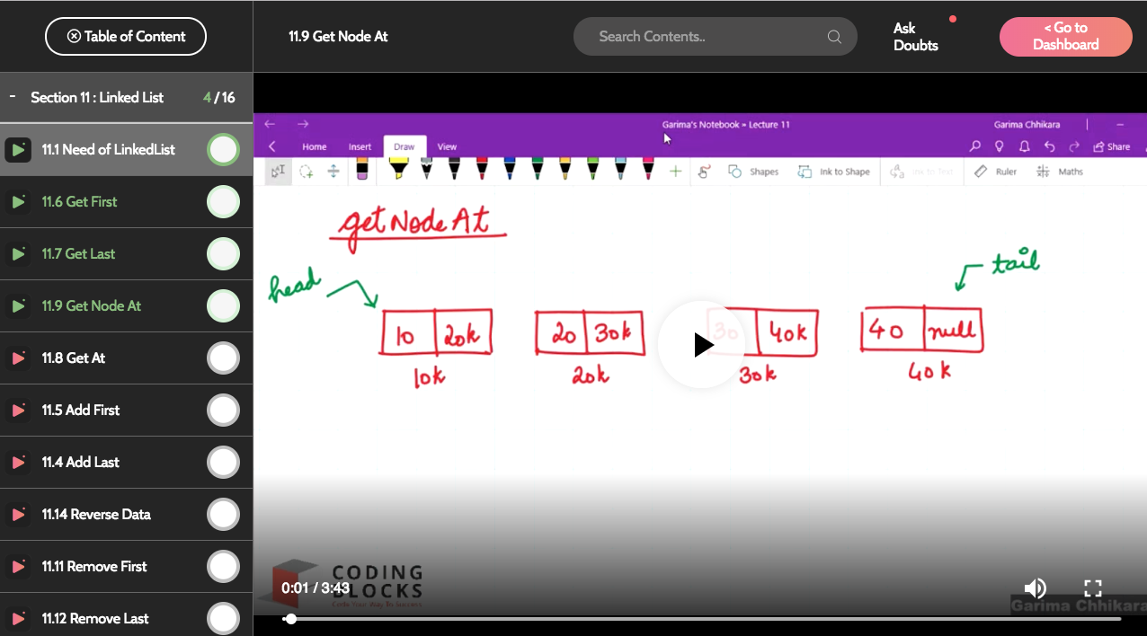 Highlight The Current Content · Issue 245 · Coding Blocks Codingblocks Online Projectx · Github