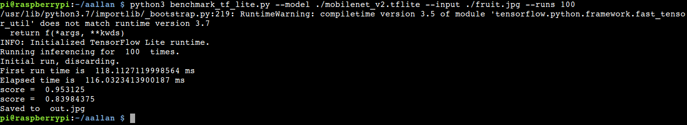 Python 3.7 support on the Raspberry Pi? · Issue #7 · PINTO0309/Tensorflow-bin · GitHub