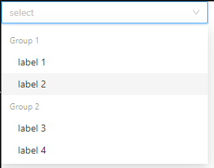 Group the options for Select Field · Issue #600 · ukrbublik/react-awesome-query-builder · GitHub