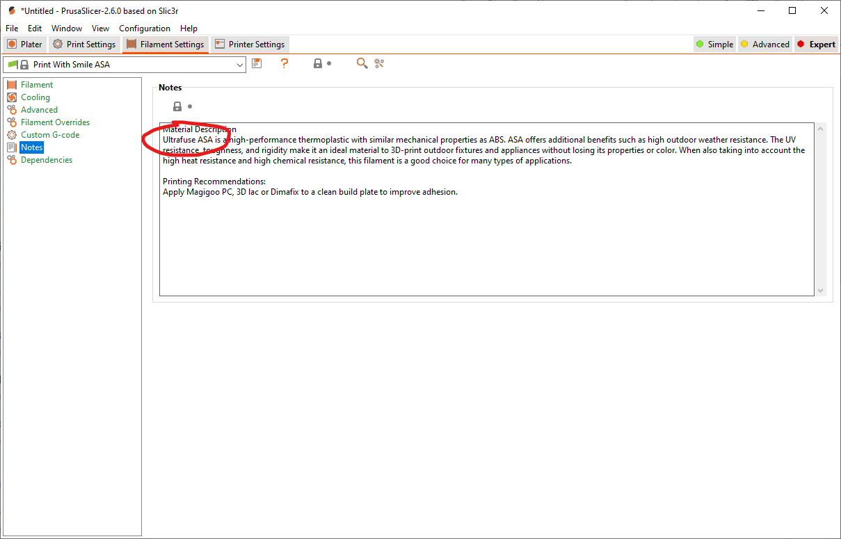 Note in the Print With Smile ASA system profile · Issue #200 · prusa3d/PrusaSlicer-settings · GitHub