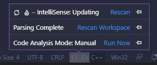 Intellisense always updating · Issue #10951 · microsoft/vscode-cpptools · GitHub