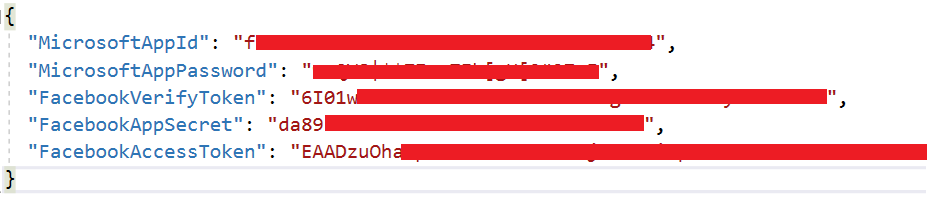 Facebook Adapter Error: WARNING: Webhook received message with invalid signature. Potential ...