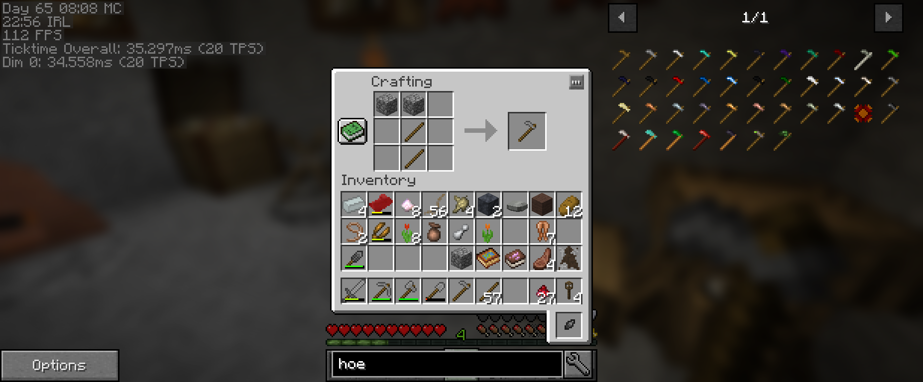 Stone Hoe recipe incorrect in JEI · Issue #130 · DarkPacks/SevTech-Ages ...