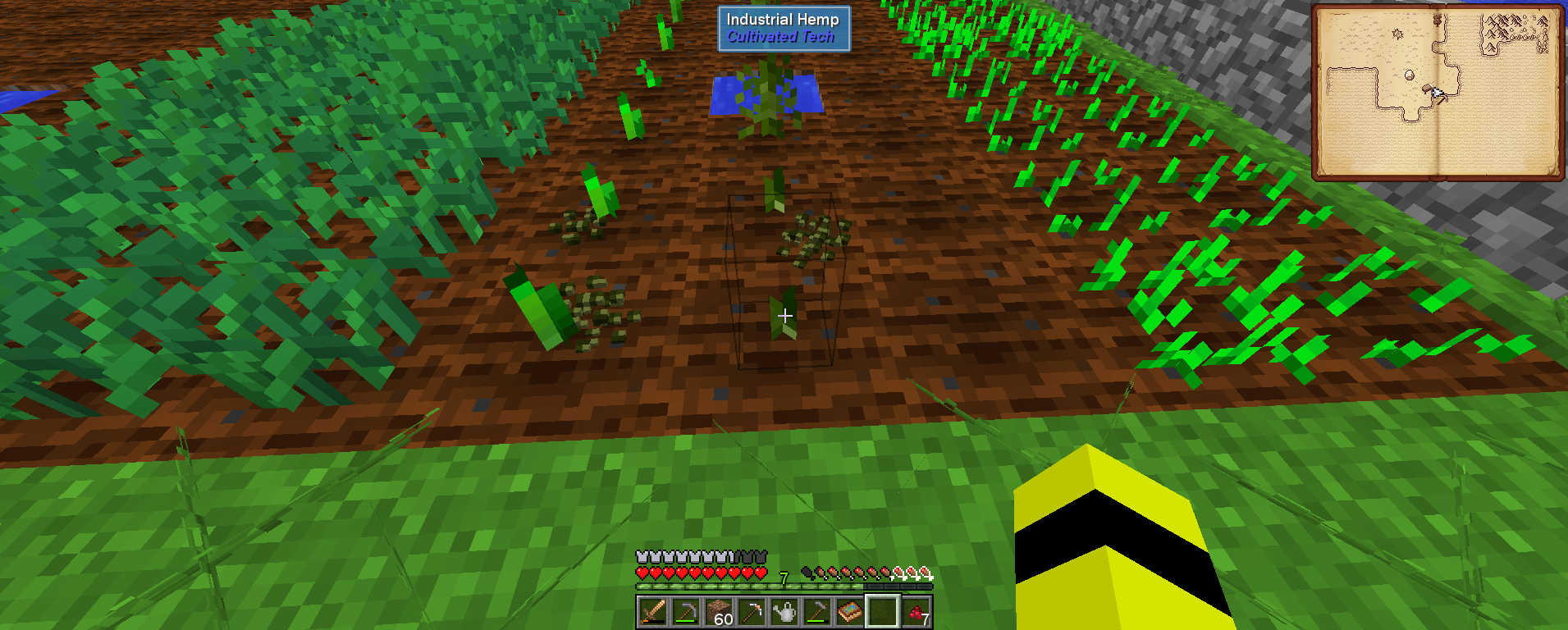 Cultivated Tech Industrial Hemp plants spam seeds when right clicked ...