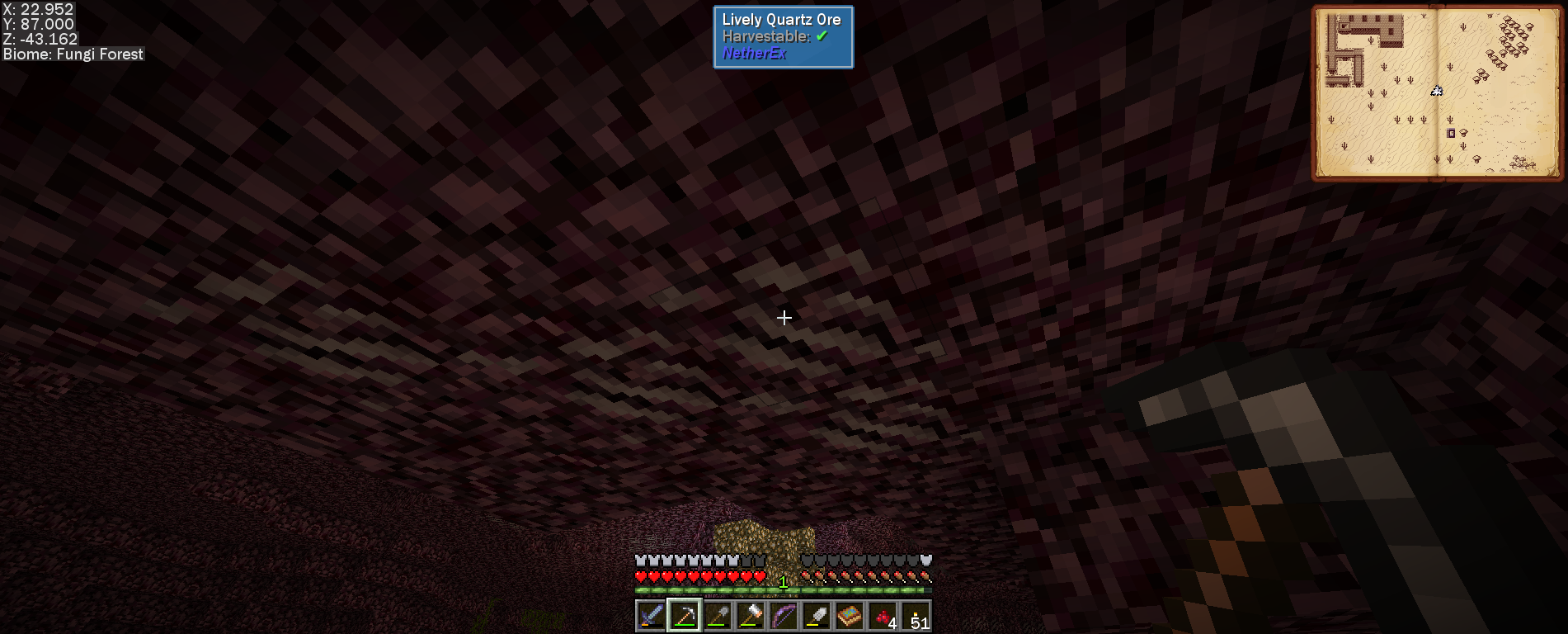 NetherEx Quartz Ore is not mineable with a Tinker's Steel Pickaxe · Issue #345 · DarkPacks ...
