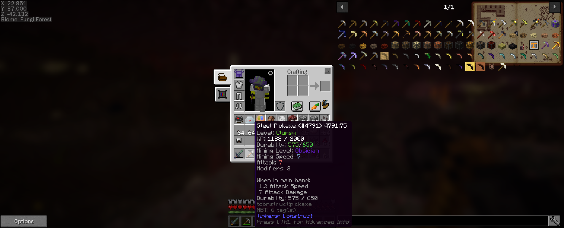 NetherEx Quartz Ore is not mineable with a Tinker's Steel Pickaxe · Issue #345 · DarkPacks ...