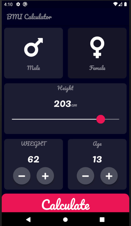 GitHub - Last-dreamer/bmi_calculator: Completed BMI Calculator