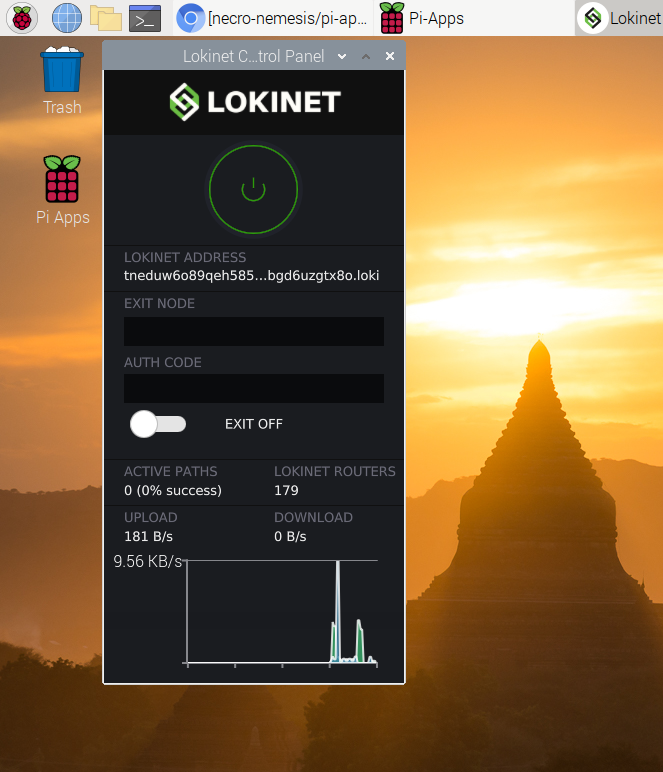 Request Lokinet - privacy network - GUI launcher be added. · Issue #378 · Botspot/pi-apps · GitHub