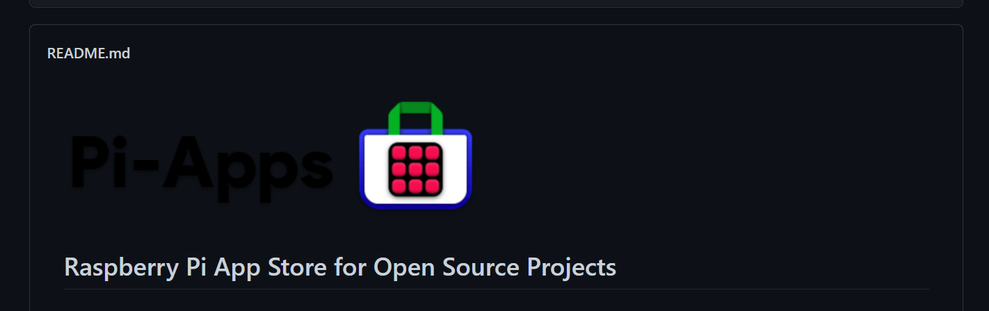 Offset color of Pi-Apps logo text for use in dark mode. · Issue #496 · Botspot/pi-apps · GitHub