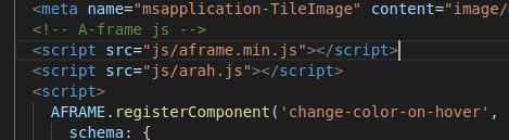 Aframe does not appear if i use three.js and aframe.js at the same time · Issue #3704 · aframevr ...