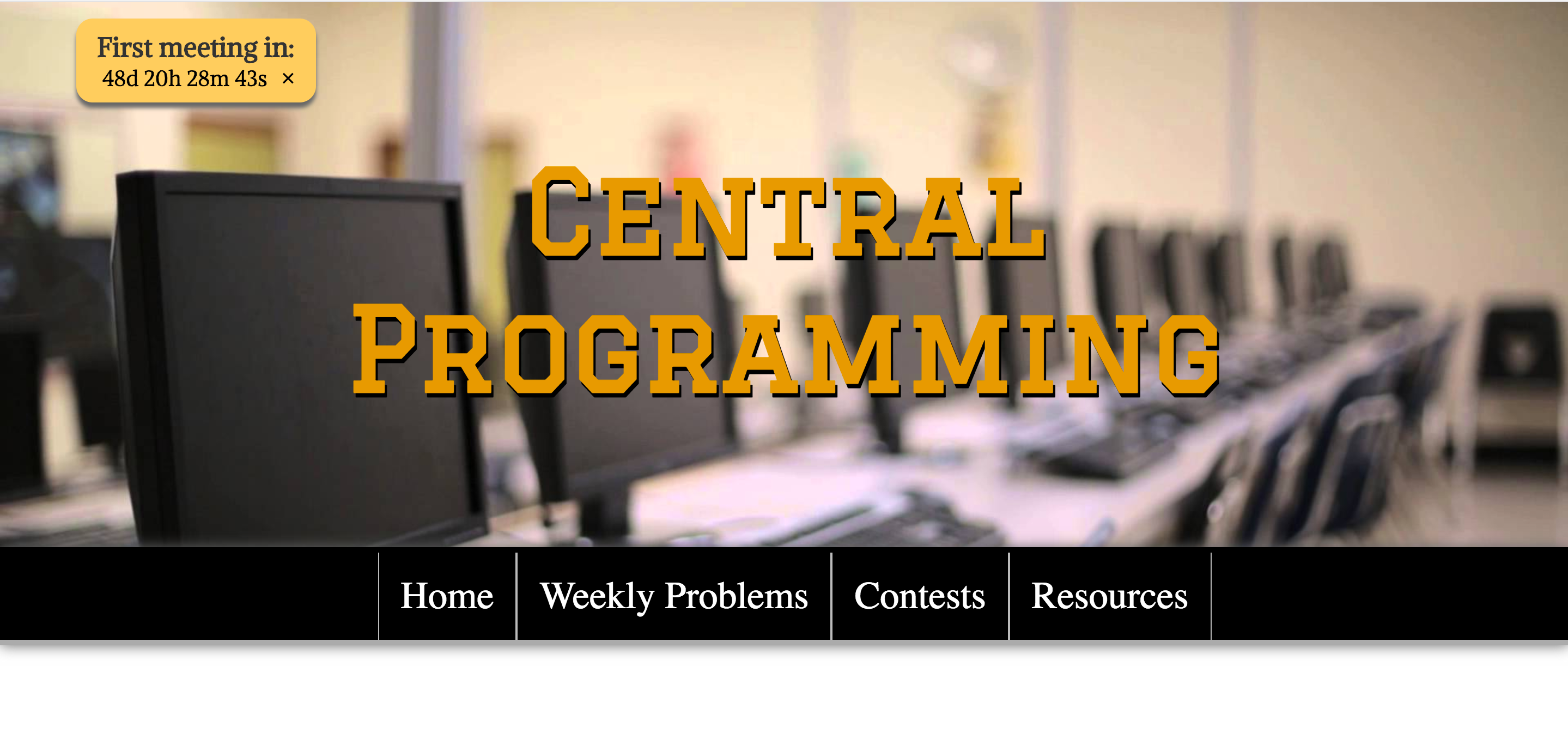 Countdown timer · Issue #11 · CentralProgramming/CentralProgramming.github.io · GitHub