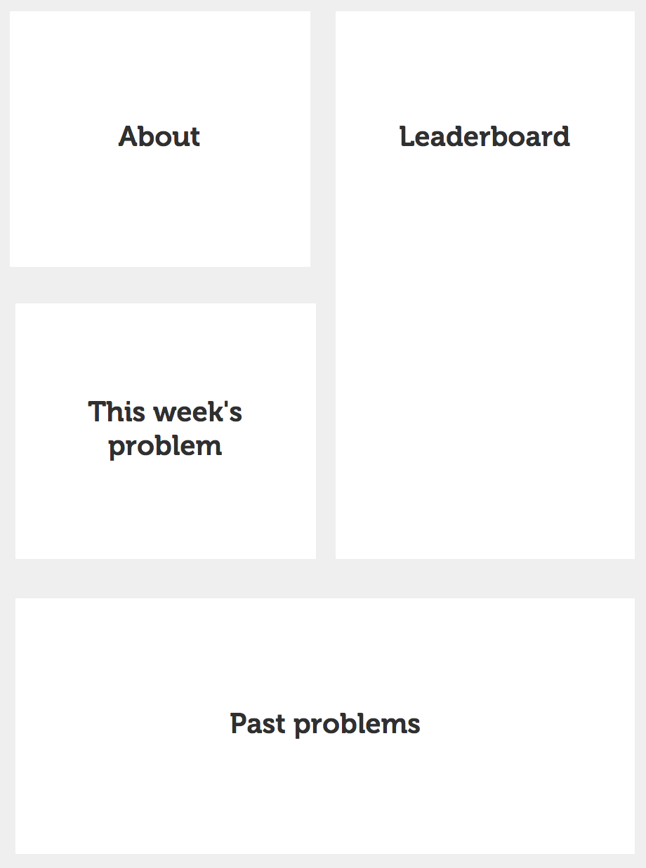 Weekly Problems Page Layout · Issue #18 · CentralProgramming/CentralProgramming.github.io · GitHub