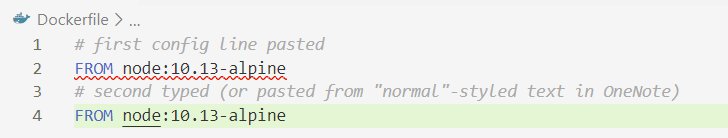 Pasting formatted (or previously-formatted) text produces invalid ...