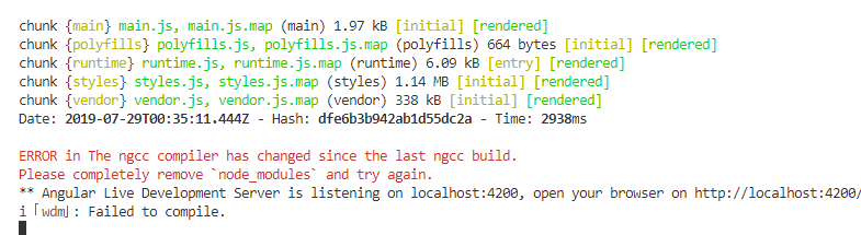 upgrade 7.1.2 to 8.1.2：The ngcc compiler has changed since the last ngcc build · Issue #31881 ...