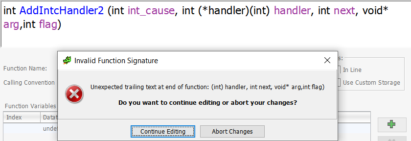 Support for function pointer passed as argument · Issue #1863 ...