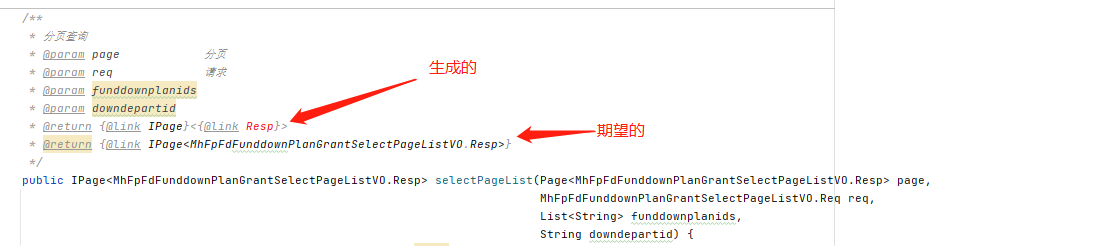 生成link模式的返回值时报错 · Issue 59 · Starcwangeasyjavadoc · Github 