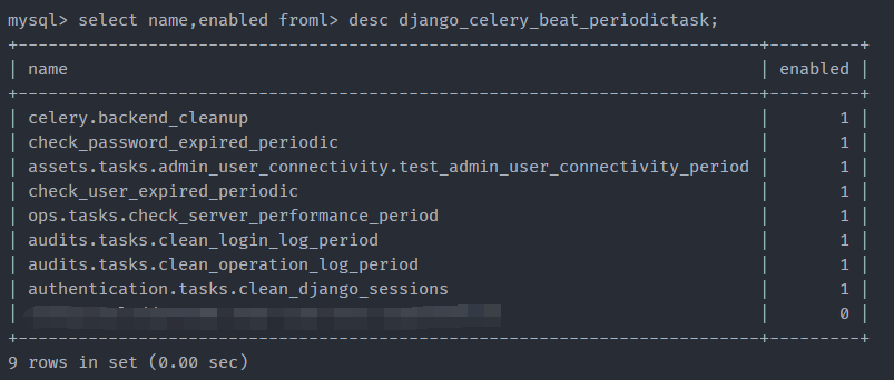 更新celery periodic task不能正确更新enabled字段 · Issue #4042 · jumpserver/jumpserver · GitHub