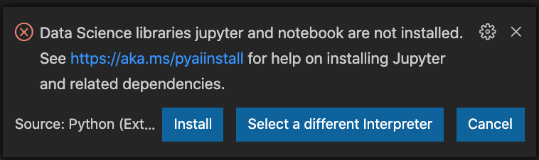 Jupyter Data Science kernel not found in conda environment. · Issue ...