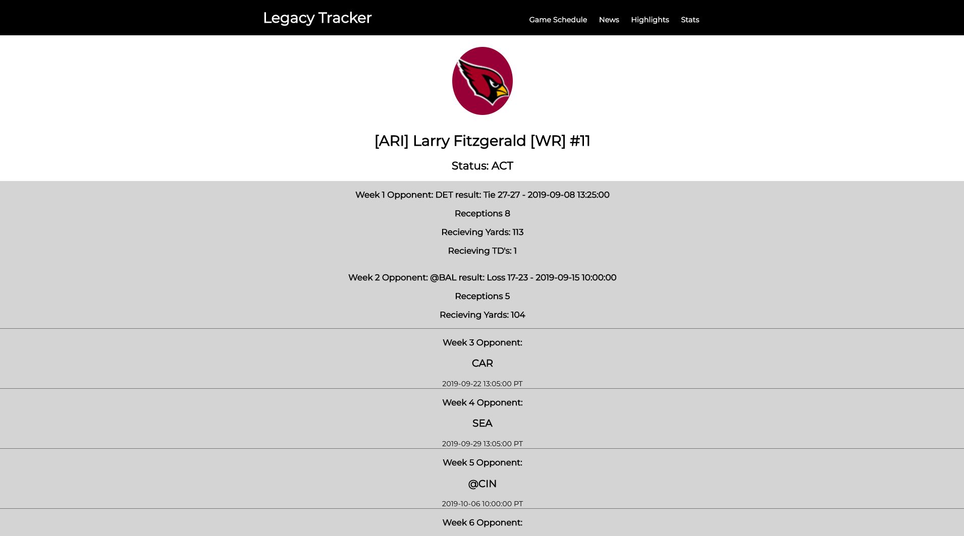 GitHub - legacy-tracker/legacy-tracker