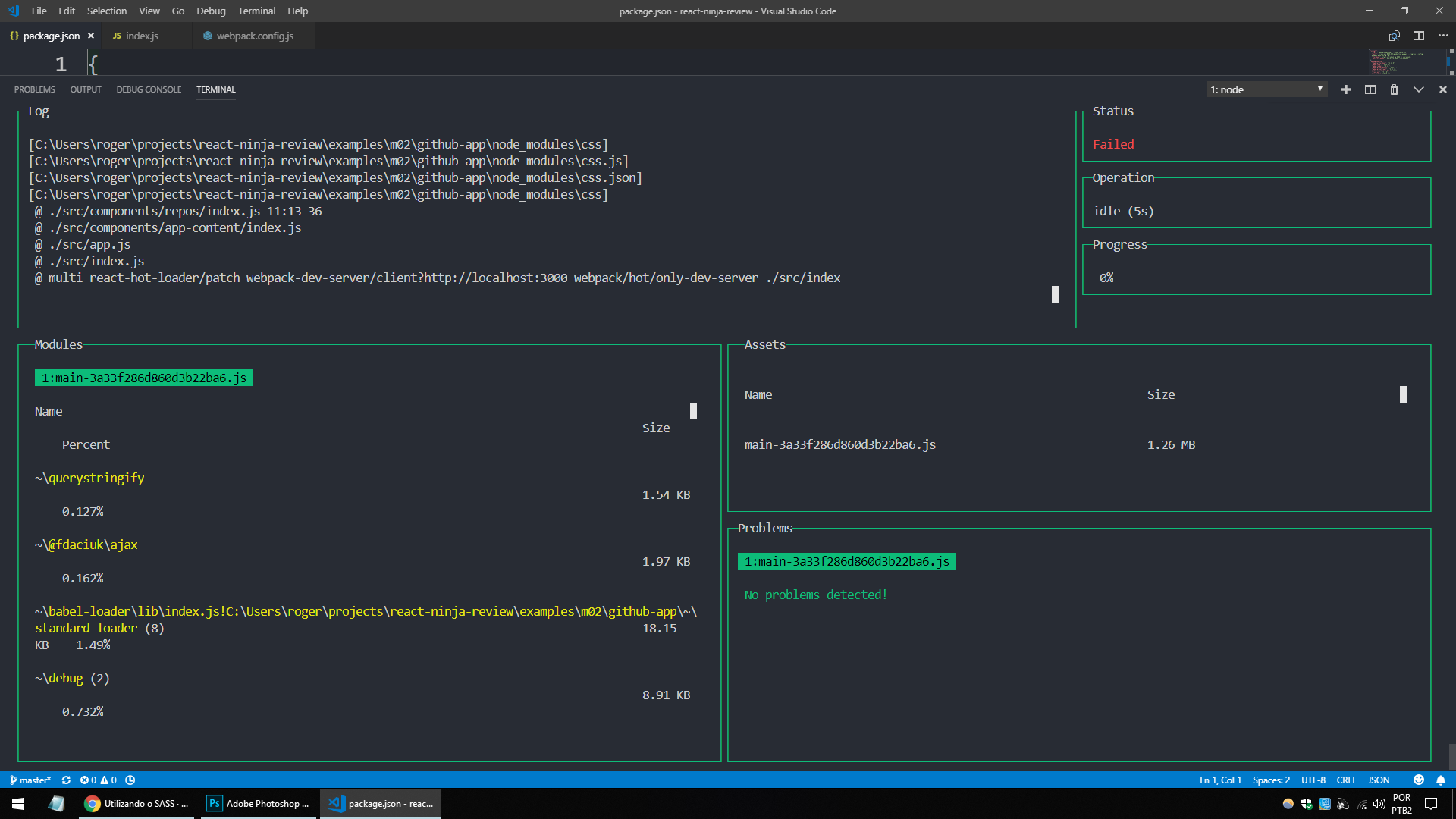Utilizando o SASS · Issue #252 · da2k/curso-reactjs-ninja · GitHub