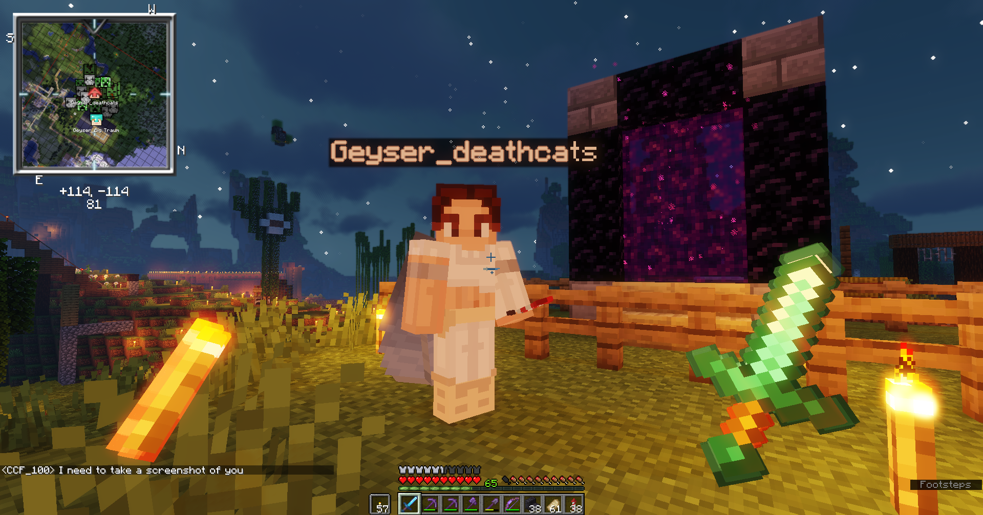 Forward bedrock skin to Java Edition players using Geyser-Spigot ...