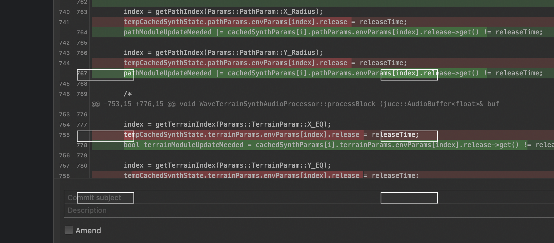 Search results in File Tree view occlude Local Changes view · Issue ...