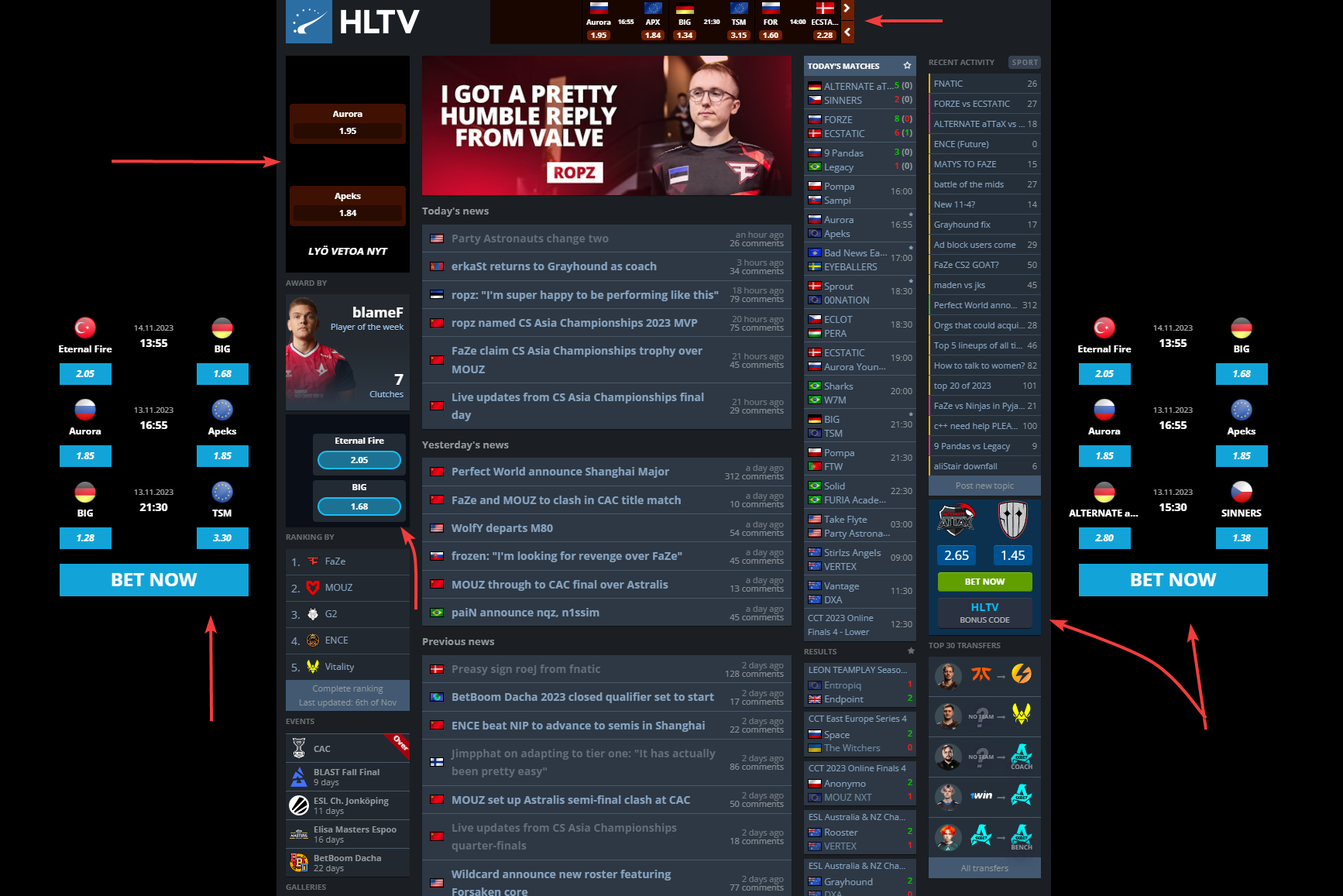 hltv.org: ads · Issue #20650 · uBlockOrigin/uAssets · GitHub