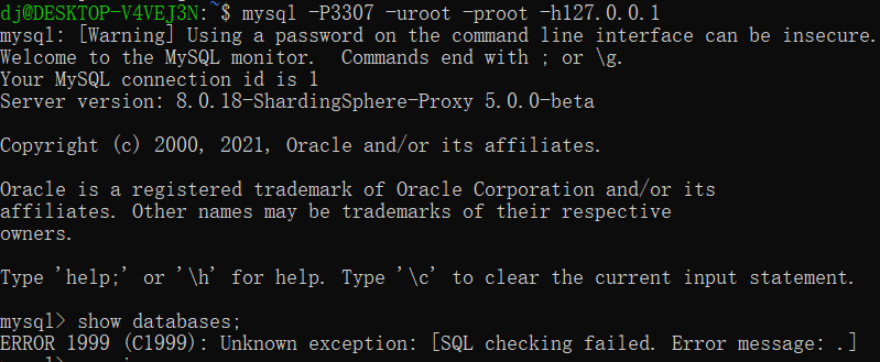 run sharding proxy succeed, but connect proxydb error · Issue #12078 · apache/shardingsphere ...