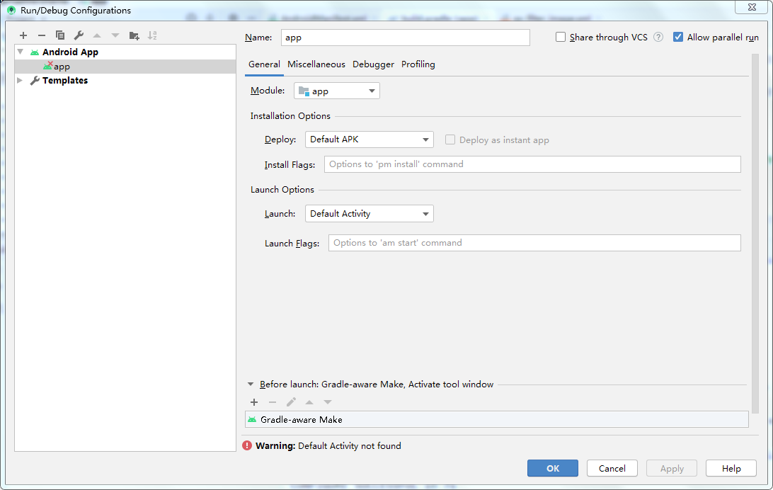 导入依赖后AndroidStudio报错Default Activity Not Found · Issue #1930 · LuckSiege/PictureSelector · GitHub