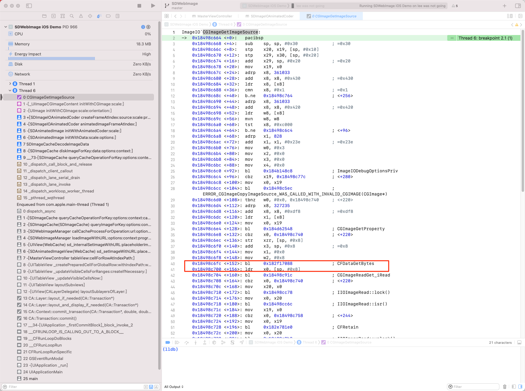 SDImageIOAnimatedCoder crash only happened on iOS 15 · Issue #3273 · SDWebImage/SDWebImage · GitHub