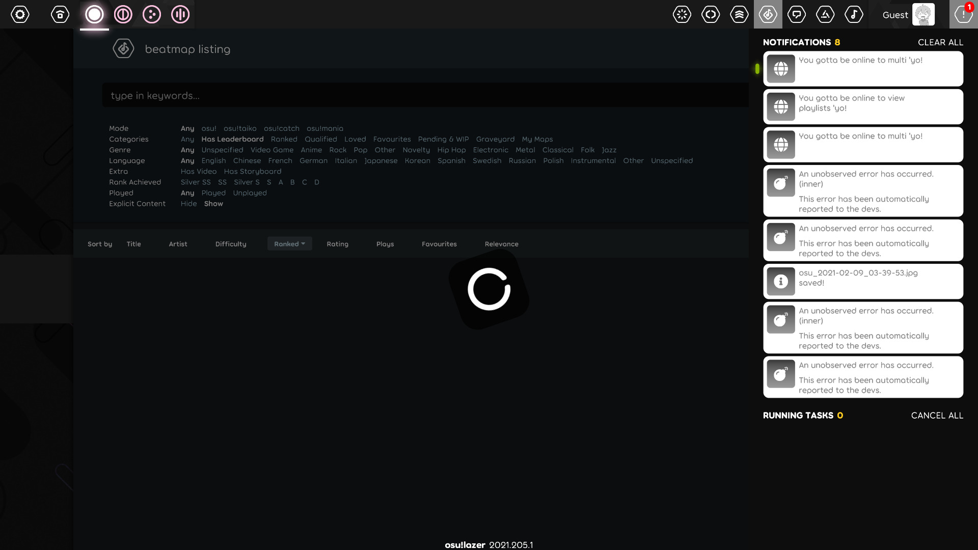 Game Doesnt Connect To The Internet · Issue 11714 · Ppyosu · Github 