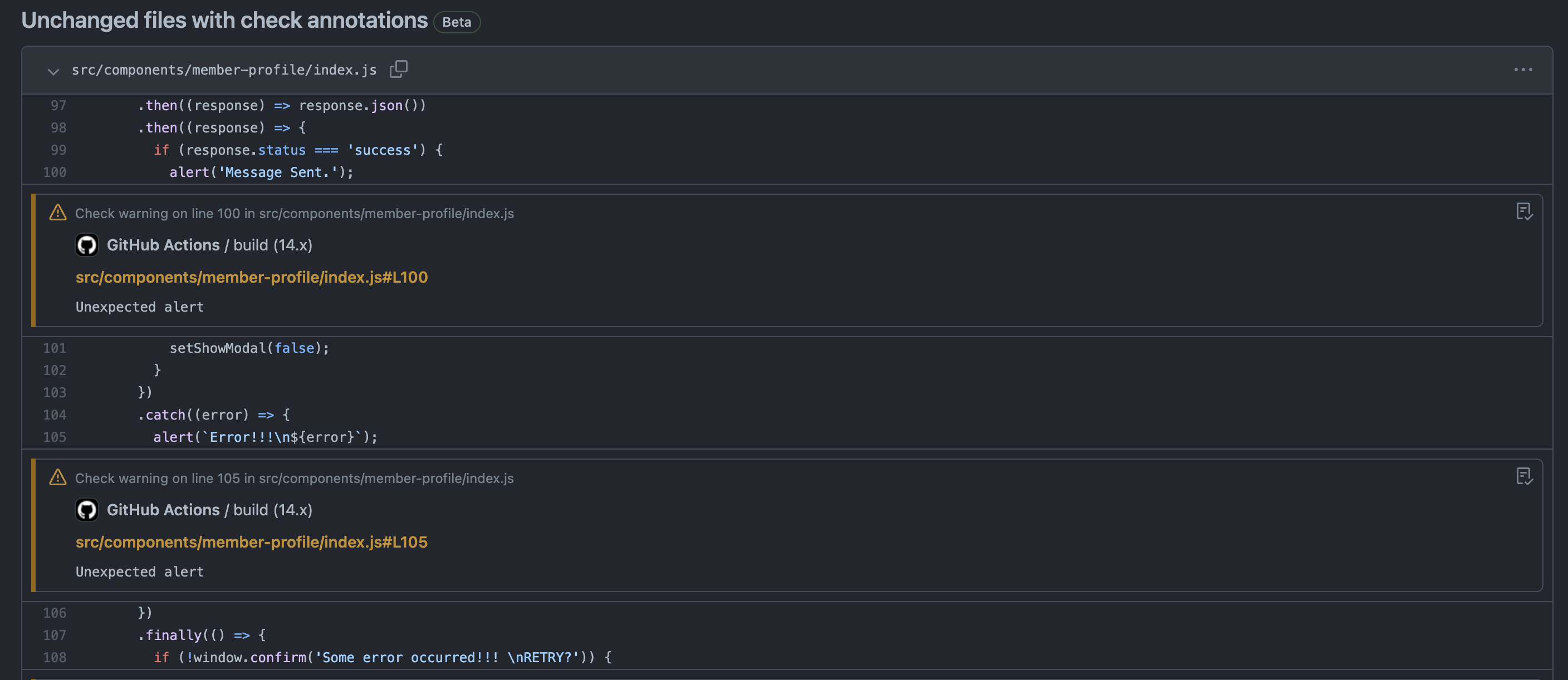 [ESLint Warnings] Remove all the warnings · Issue #294 · Real-Dev-Squad ...